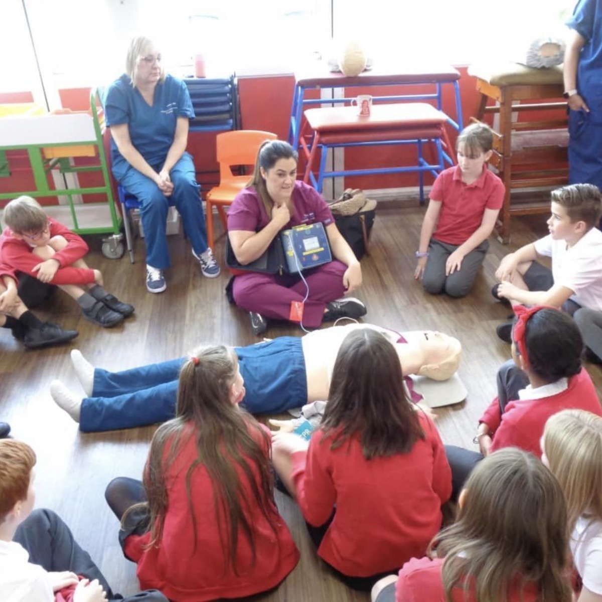 Miers Court Primary School - CPR Workshop