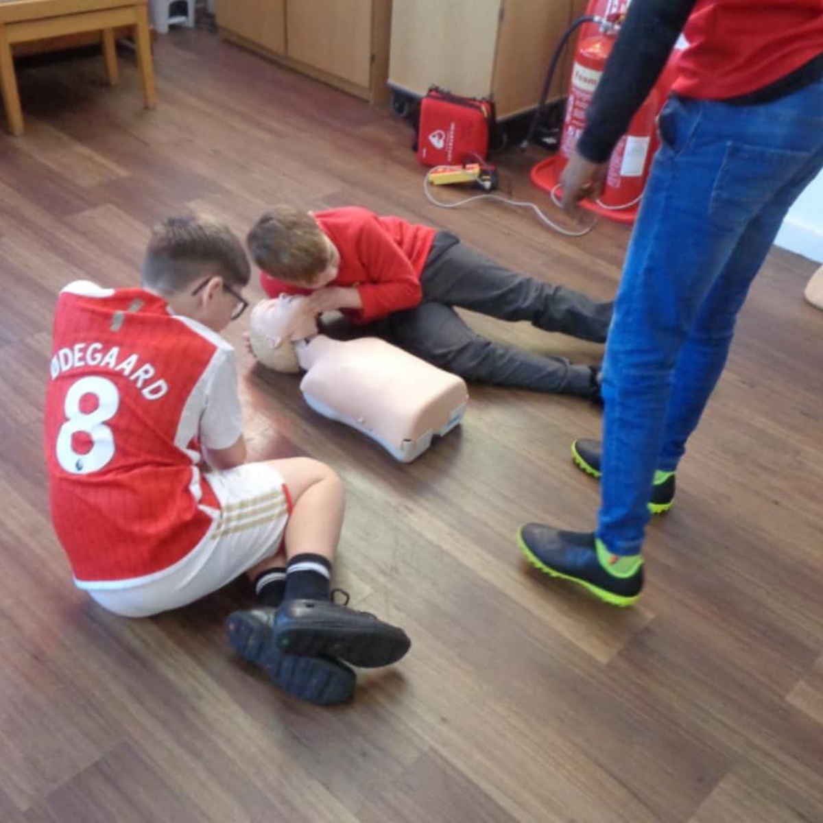 Miers Court Primary School - CPR Training